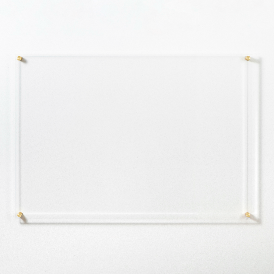 Clear Acrylic Dry Erase Board - Calen Love® - Calen Love